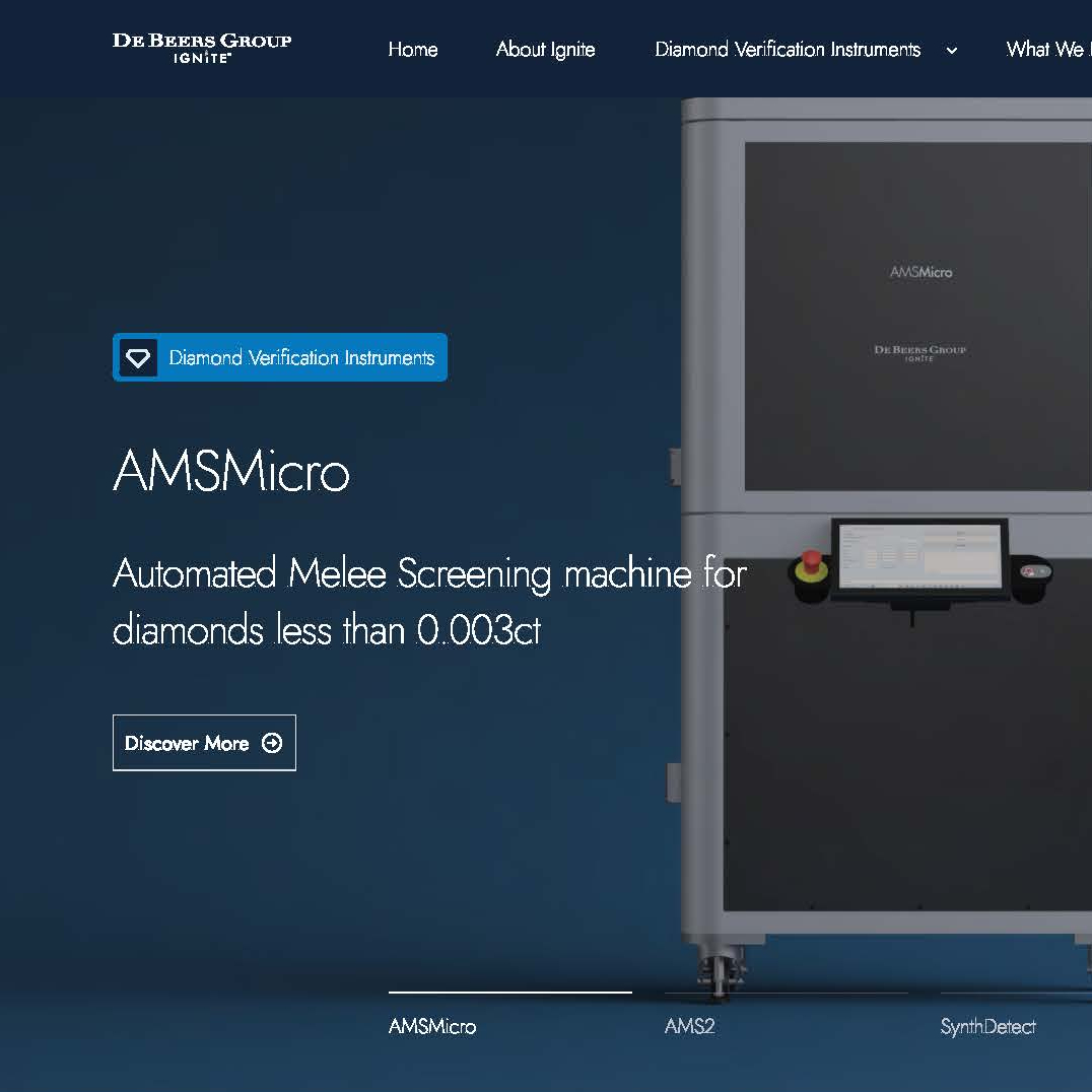 De Beers Group Diamond Verification – Jade Pang Design Studio